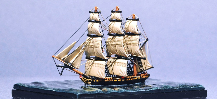 1:1200 Scale Napoleonic Ships- Full Sails – GHQ Models