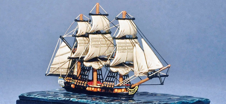 1:1200 Scale Napoleonic Ships- Battle Sails – GHQ Models